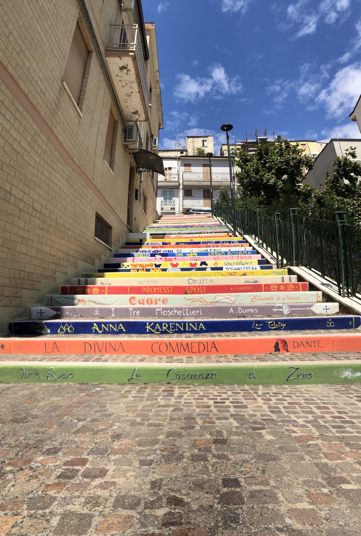 Scalinata Letteraria - Visit Biccari